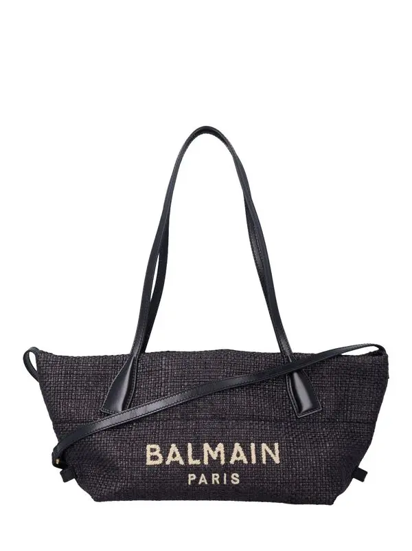 Balmain Shoulder Bag - Black
