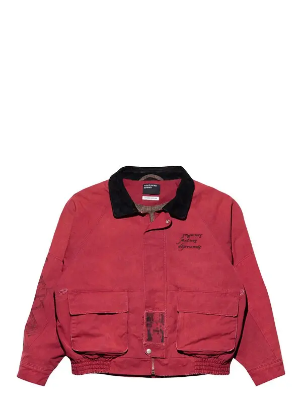 Enfants Riches Déprimés Constructivist Hunting Jacket - Red