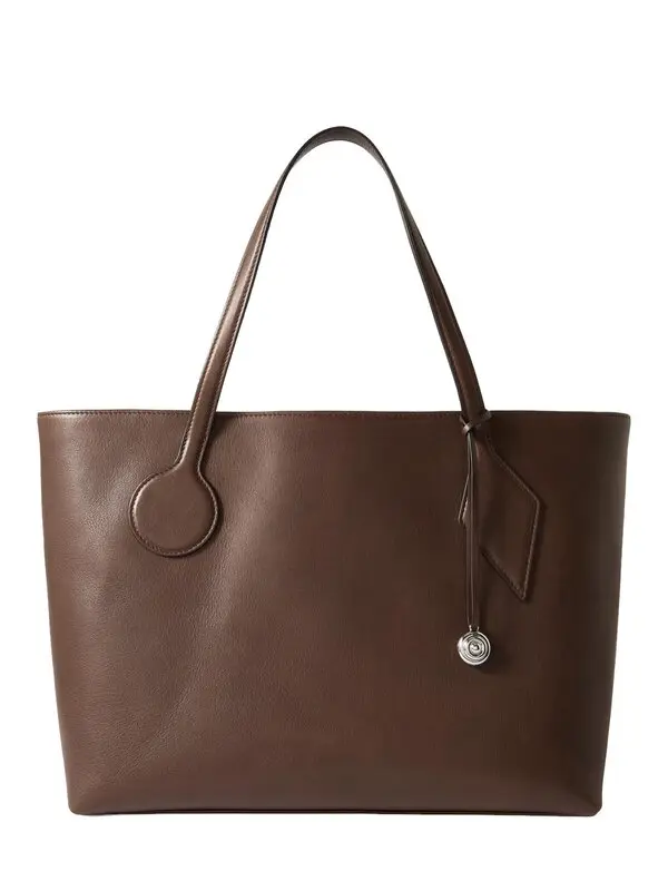 LIFFNER Sprout Large Leather Tote - Brown