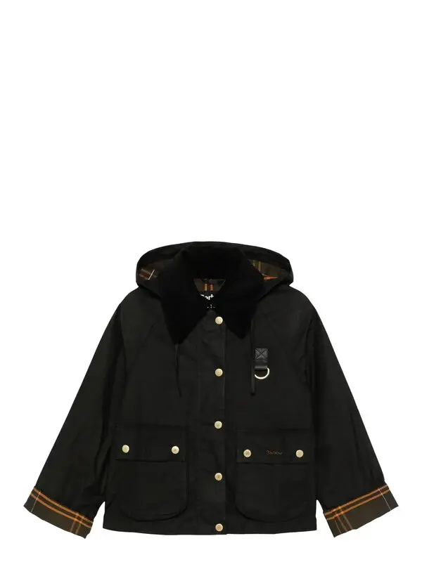 Barbour Reighton Wax Jacket - Black