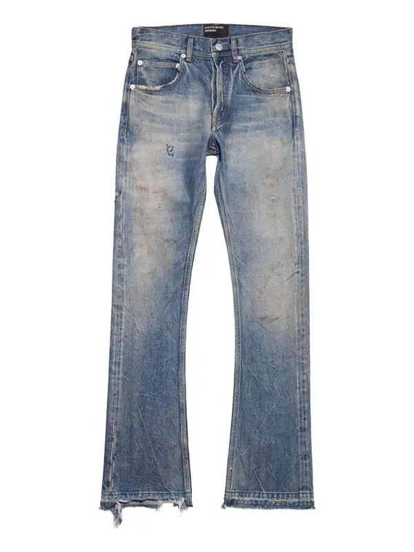 Enfants Riches Déprimés Elvis Texas Flare Jeans - Blue