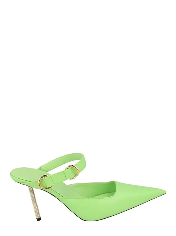 Givenchy Voyou Mule Heels - Green