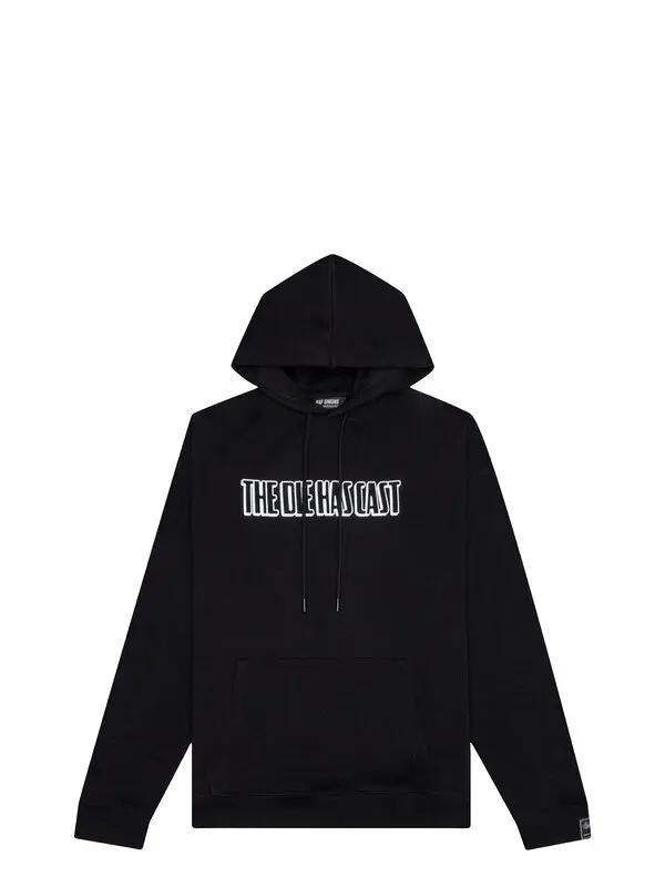 Raf Simons Die Has Cast Print Hoodie - Black