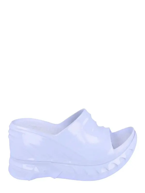 Givenchy Marshmallow Wedge Slide - Blue