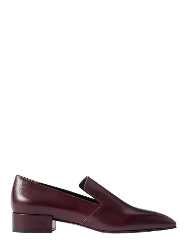 CHRISTEN Tokyo Leather Loafers - Merlot