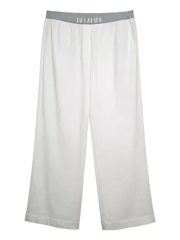 Brunello Cucinelli Cotton Track Pants - White
