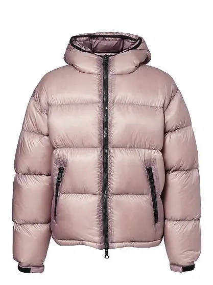 MKI MIYUKI ZOKU Bubble Hooded Padded Shell-down Jacket - Lilac