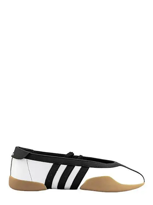 Adidas Taekwondo Mei Leather Ballet Flats - White Black Gum