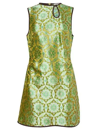 Christopher Esber Palmira Floral Woven Mini Dress - Palmira Print
