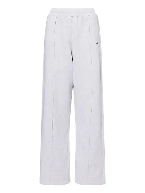 4TH & RECKLESS Logo-embroidered Cotton Jogging Bottoms - Light Grey