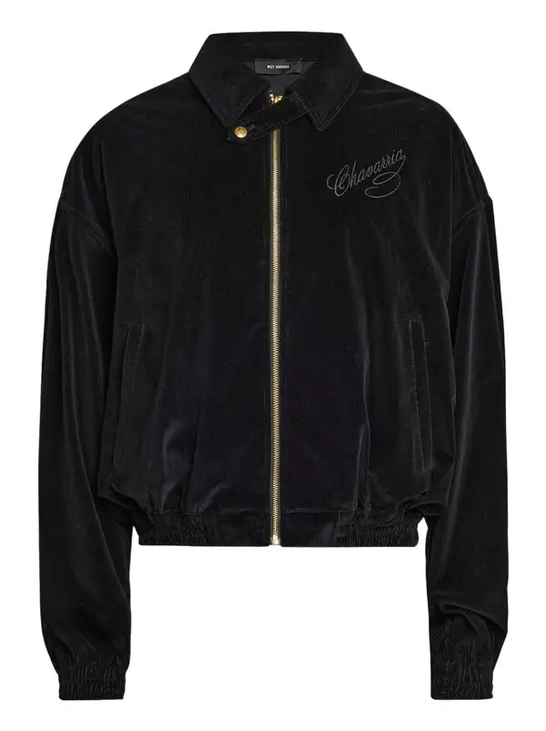 WILLY CHAVARRIA Wasco Corduroy Jacket - Black