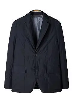 Paul Smith Quilted Down Technical Blazer - Blue