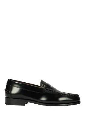 Paul Smith Signature Stripe Leather Lido Loafers - Black