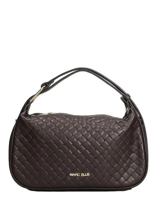 MARC ELLIS Mavira Plot Shoulder Bag - Brown
