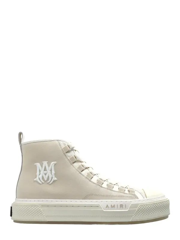 Amiri High-top Ma Court Hi Sneakers - Cream