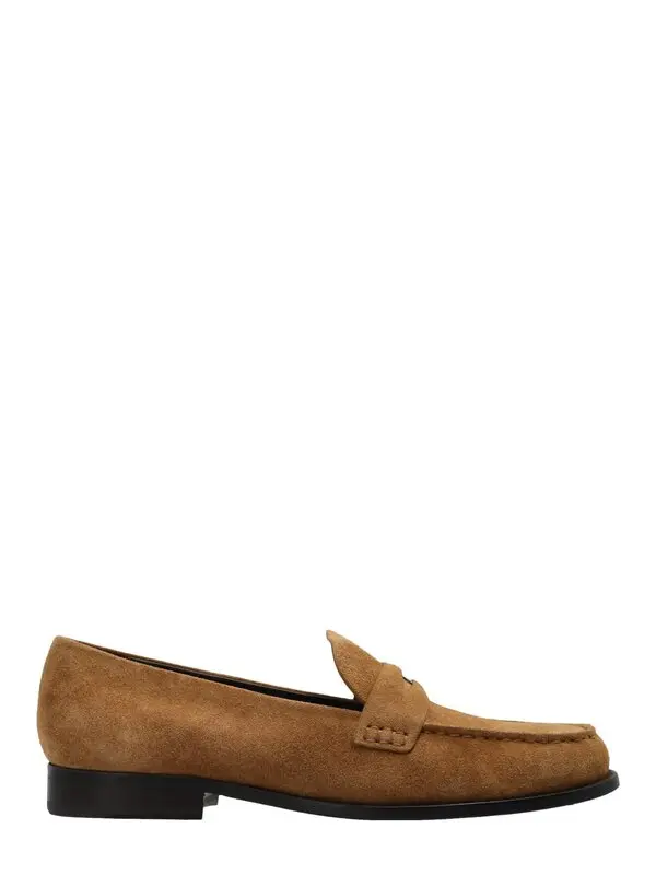 Tory Burch Penny Loafers - Brown