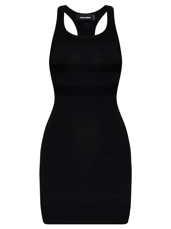 Dsquared2 Bodycon Mini Dress - Black