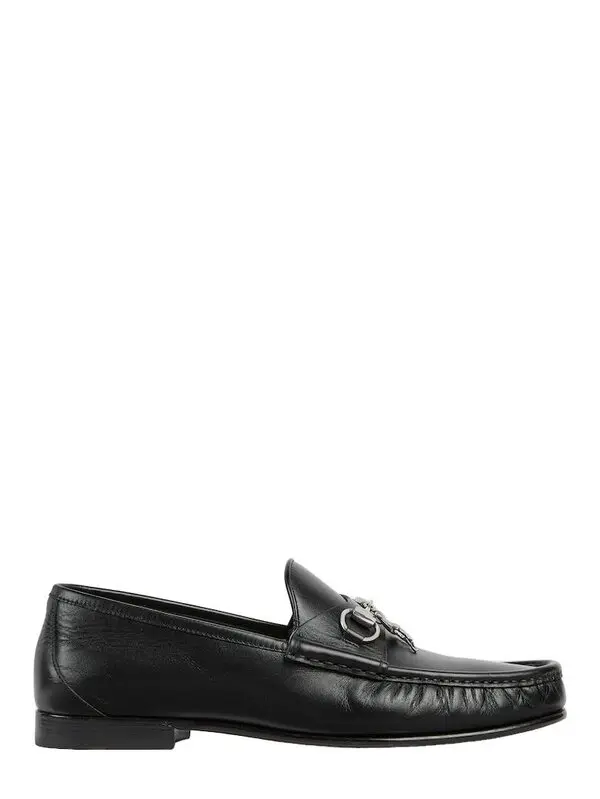 Gucci Horsebit 1953 Loafer With Charm - Black