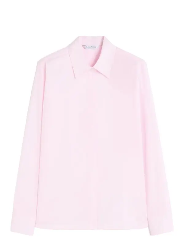 Max Mara Cotton Poplin Shirt - Pink