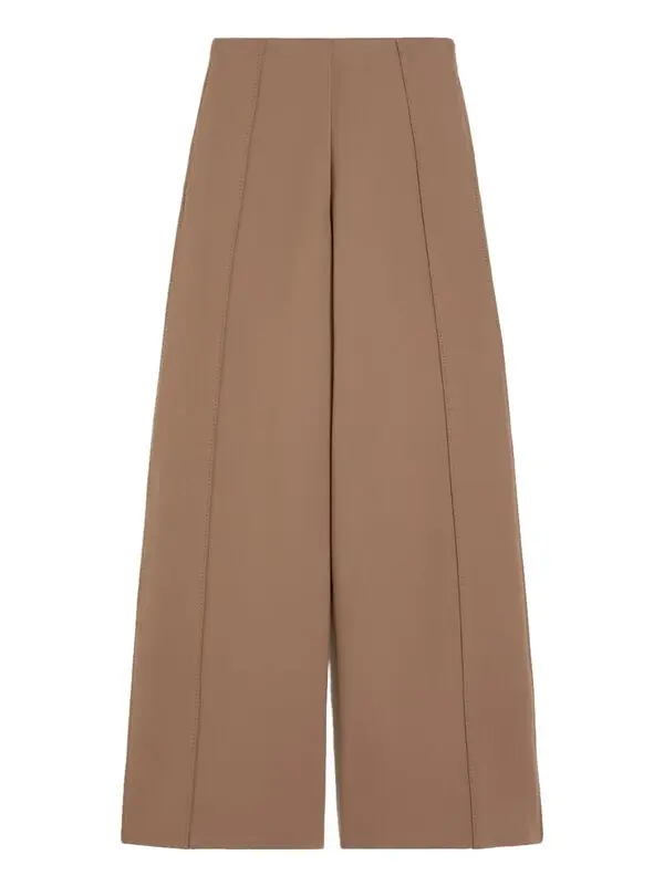 Max Mara Scuba Jersey Trousers - Brown