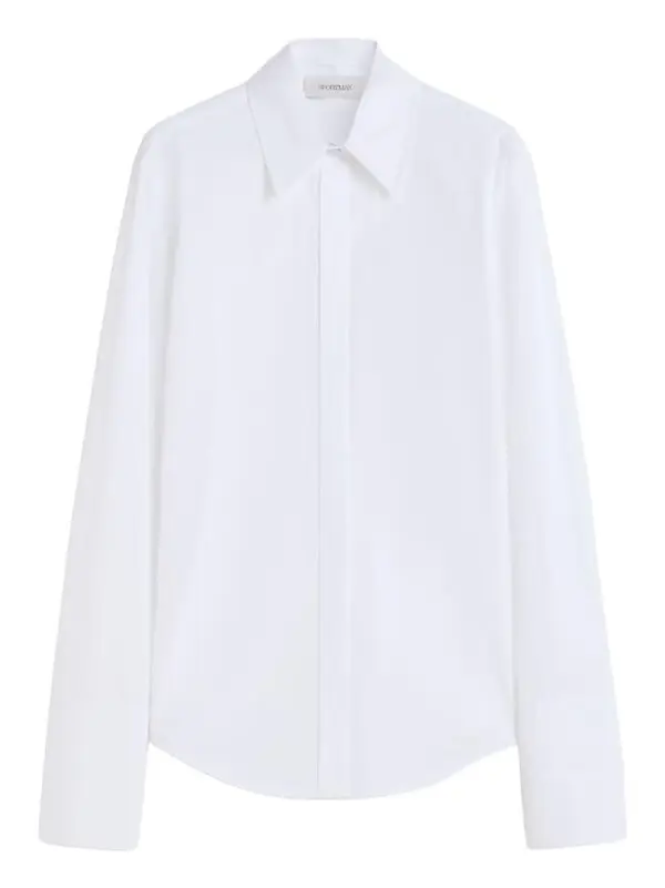 Max Mara Cotton Poplin Shirt - Optical White