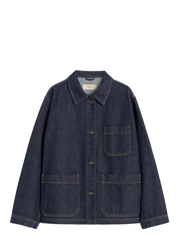 Max Mara Denim Shacket - Navy