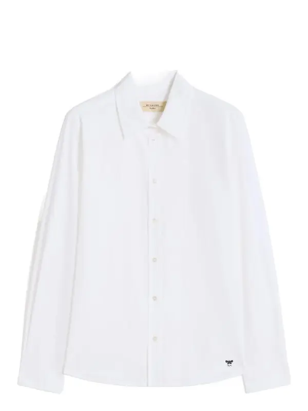 Max Mara Classic Cotton Poplin Shirt - Optical White