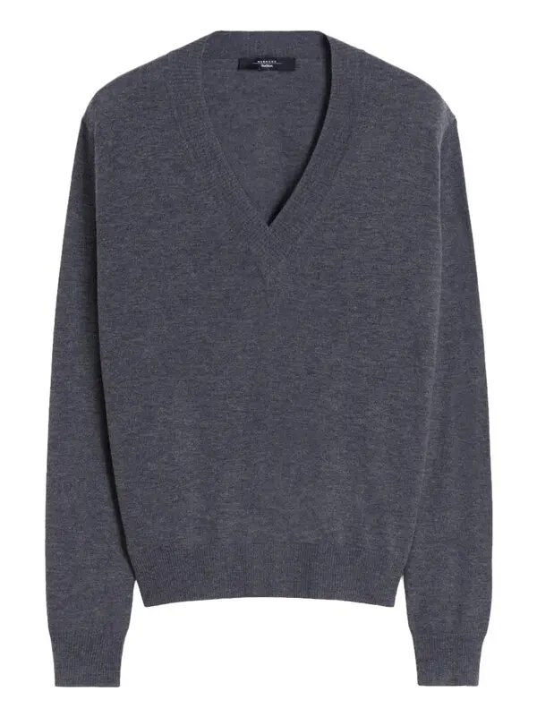 Max Mara Wool And Cashmere Sweater - Dark Grey