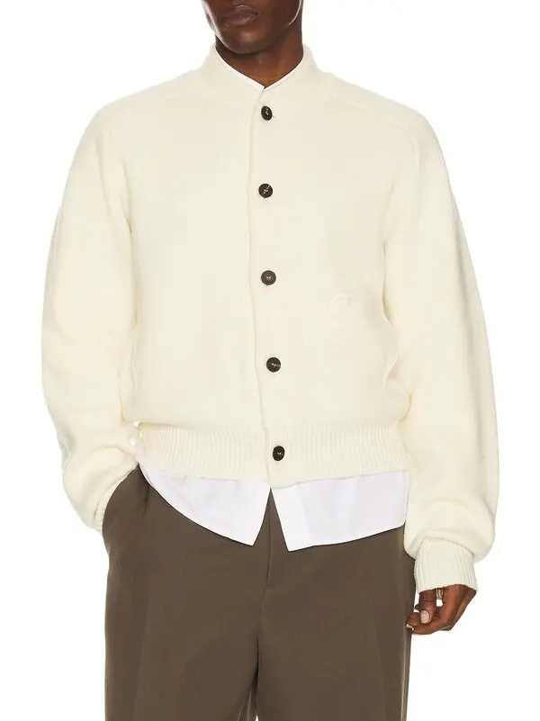 Jacquemus Le Cardigan Pallone - Off White