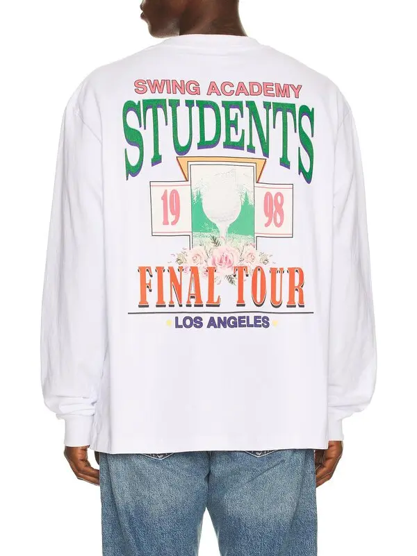 STUDENTS GOLF Final Tour Tee - White