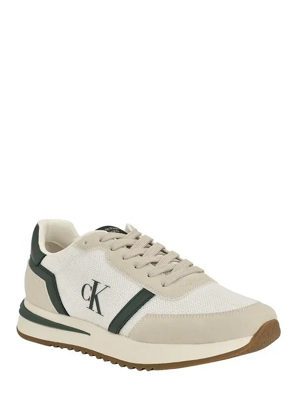 Calvin Klein Picio Monogram Sneakers - Light Pine