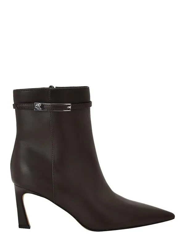 Calvin Klein Alenna Ankle Boots - Brown