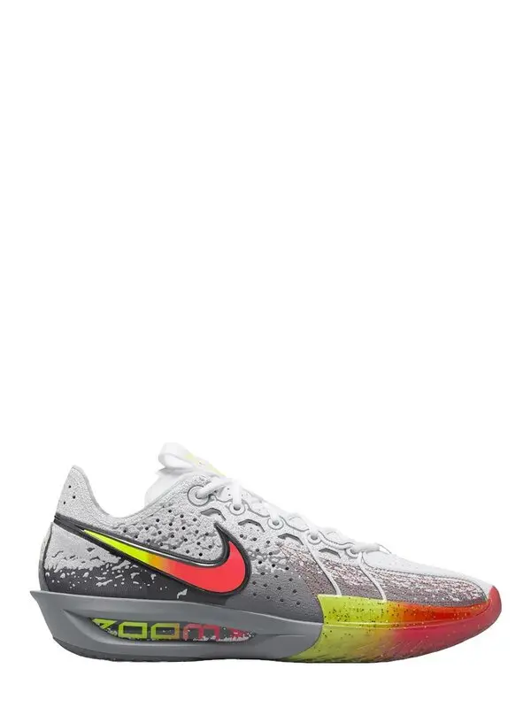 Nike Air Zoom Gt Cut 3 Christmasin Sneakers - Smoke Grey/bright Crimson