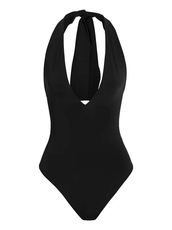 Alice + Olivia Pippa Stretch-jersey Bodysuit - Black