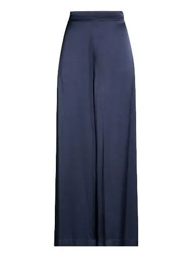 OTTOD'AME Wide Leg Viscose Pants - Blue