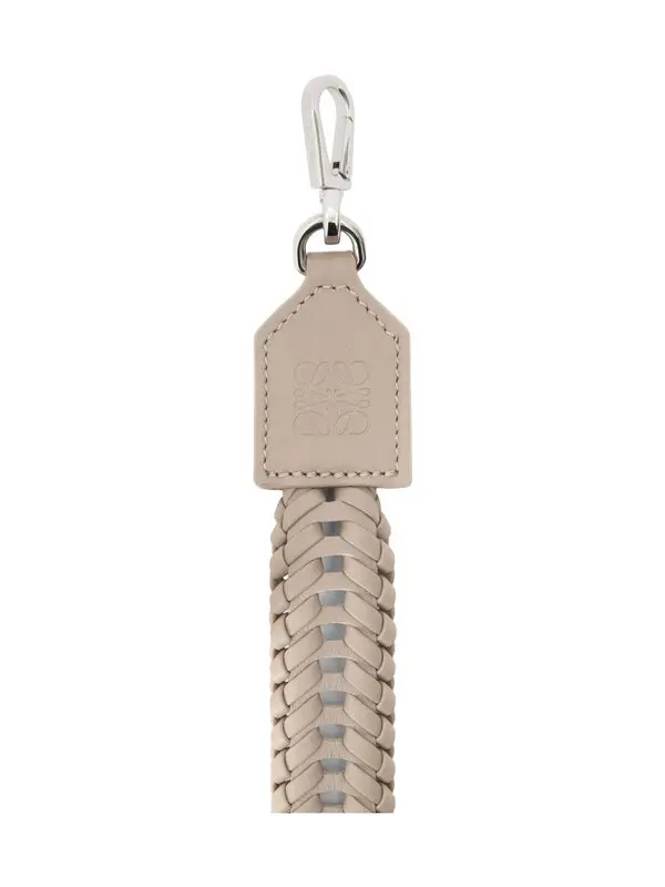 Loewe Woven Leather Strap - Clay