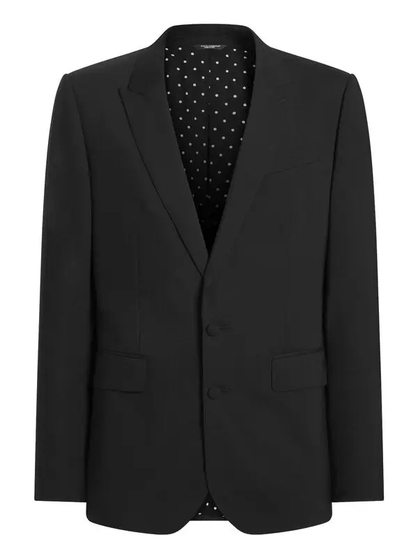 Dolce & Gabbana Canvas New Martini Jacket - Black