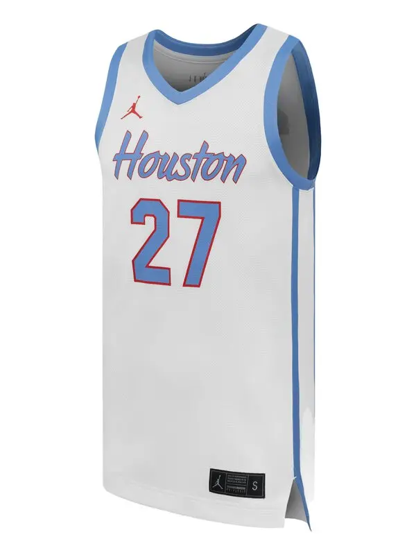 JORDAN Houston Basketball College Replica Jersey - White