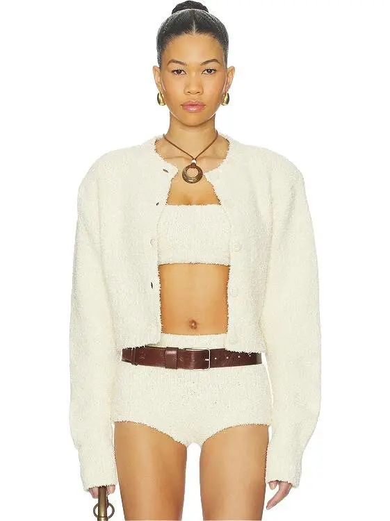 Sir The Label Tropicana Cardigan - Natural