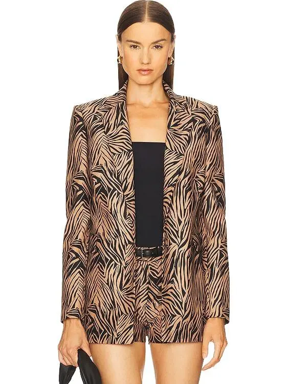 ZULEYHA KURU Yvonne Jacket - Black & Copper