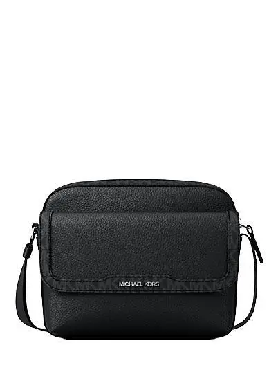 Michael Kors Cooper Medium Camera Crossbody Bag - Black