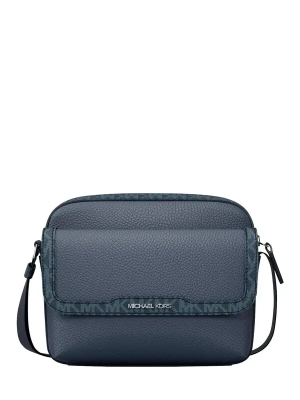 Michael Kors Cooper Medium Camera Crossbody Bag - Blue