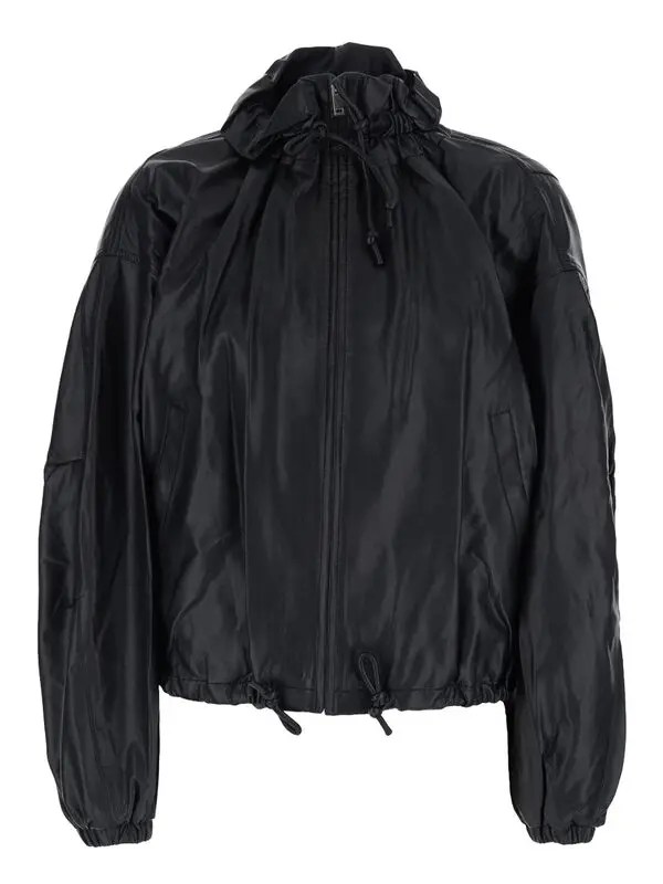 Isabel Marant Neela Jacket With Drawstring - Black