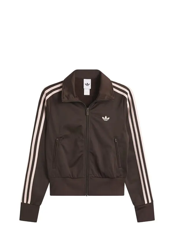 Adidas Classic Firebird Track Top - Aurora Coffee/sandy Pink
