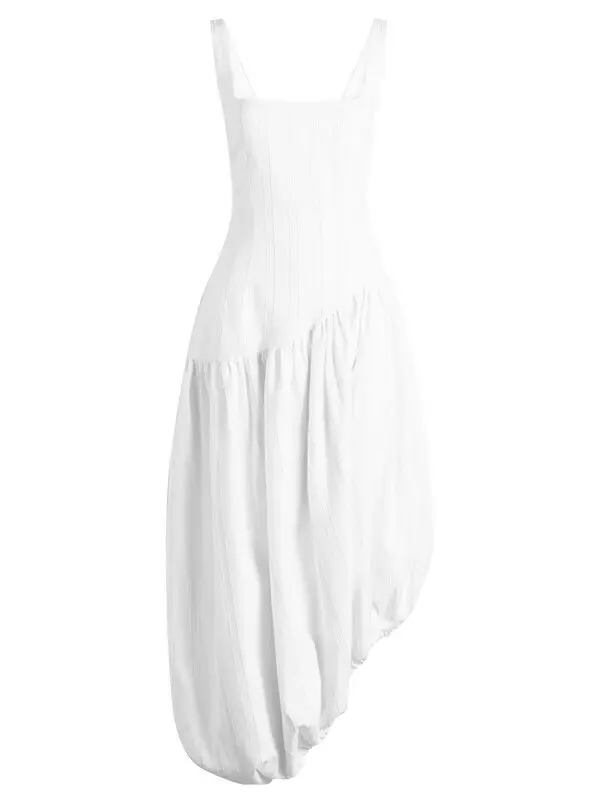 Ahluwalia Diana Midi Dress - Off White