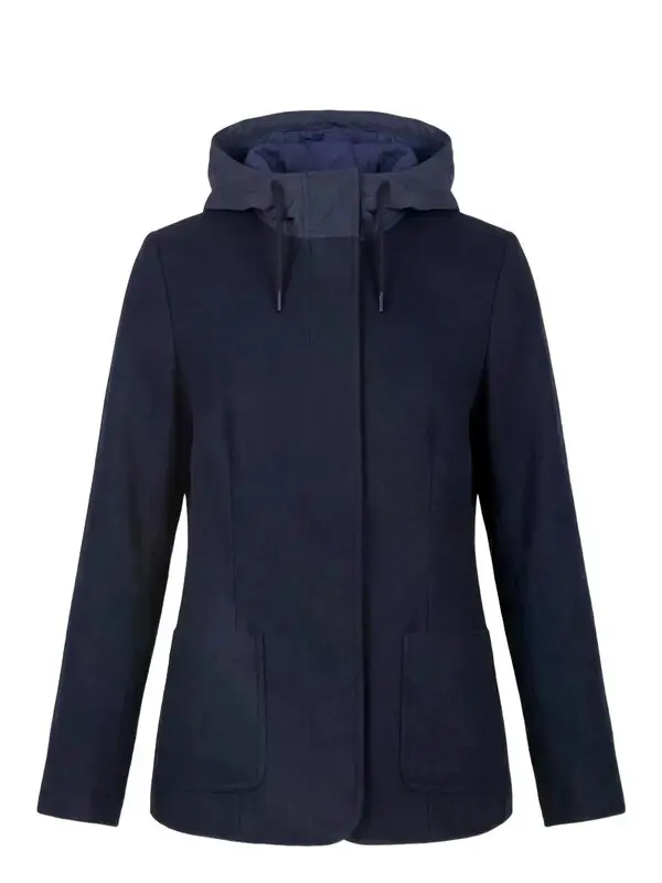 Rag & Bone Hooded Pocket Jacket - Blue