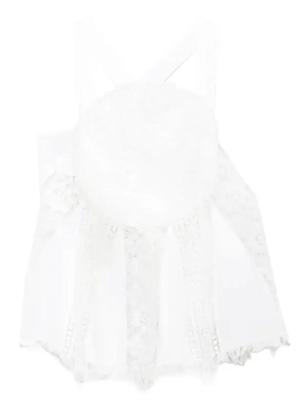 Loewe Lace-panel Blouse - White