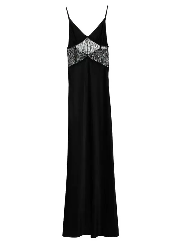 Kiki De Montparnasse Amelie Maxi Dress - Black