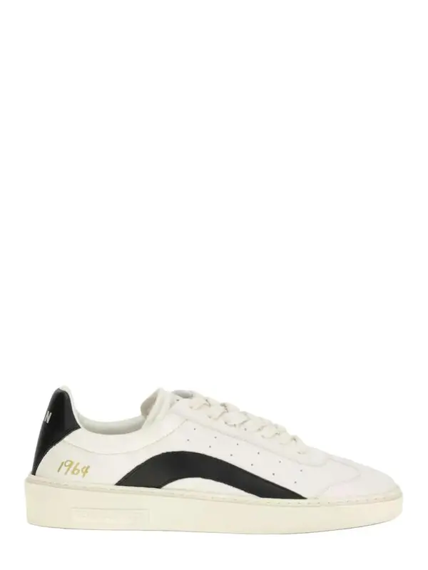 Dsquared2 Rider Leather Sneakers - Neutrals