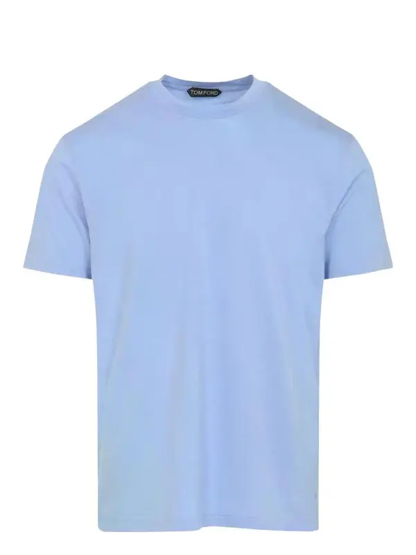 TOM FORD Round-neck T-shirt - Blue